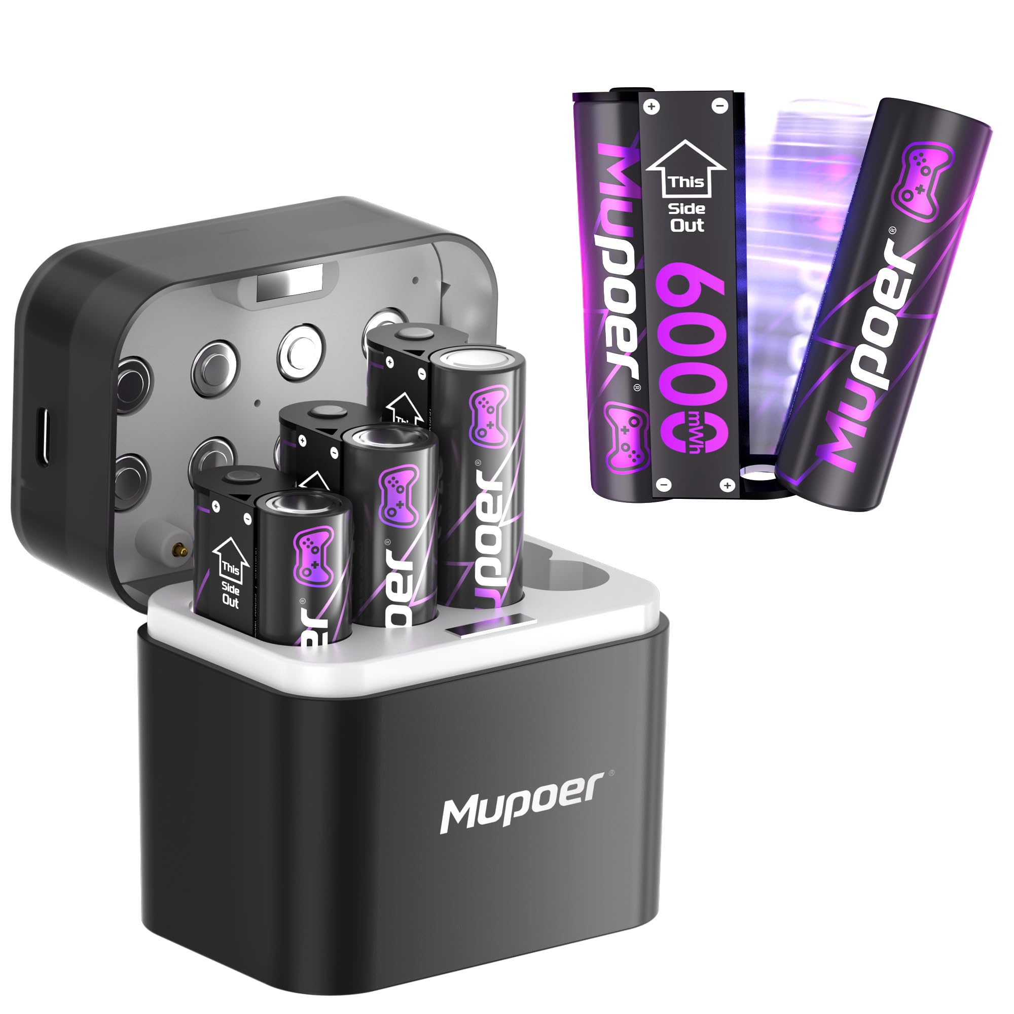 Xbox Controller Battery Pack | Rechargeable Lithium AA Batteries